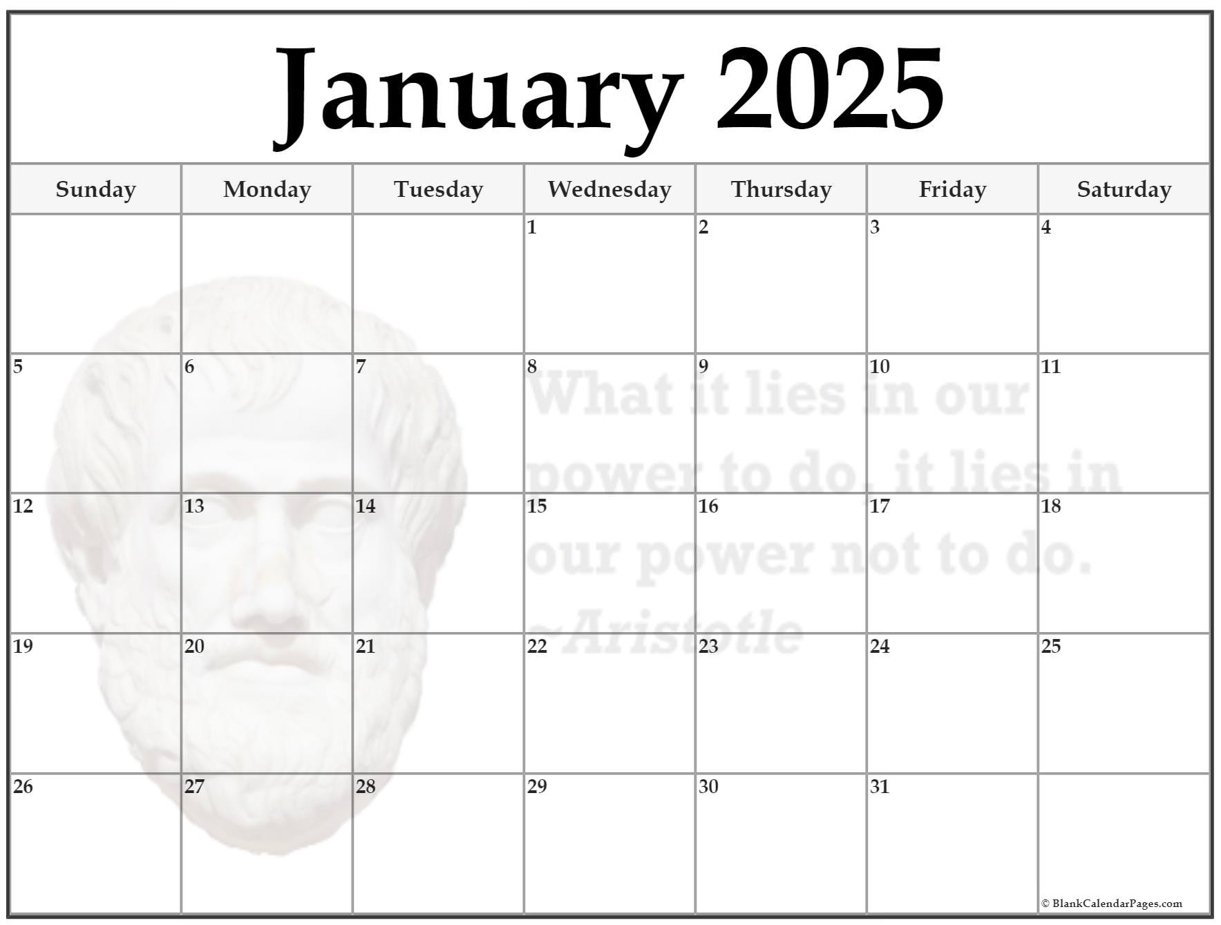 24 January 2023 Quote Calendars