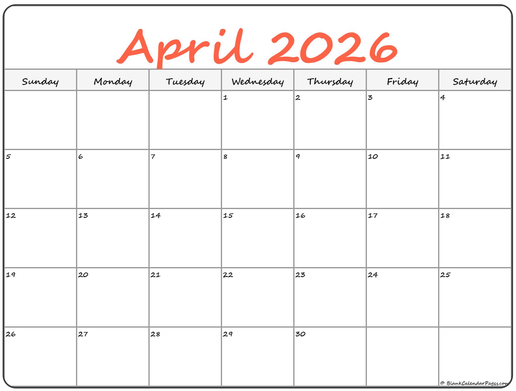 April 2023 Calendar Free Printable Calendar April 2023 Calendar Free Printable Calendar