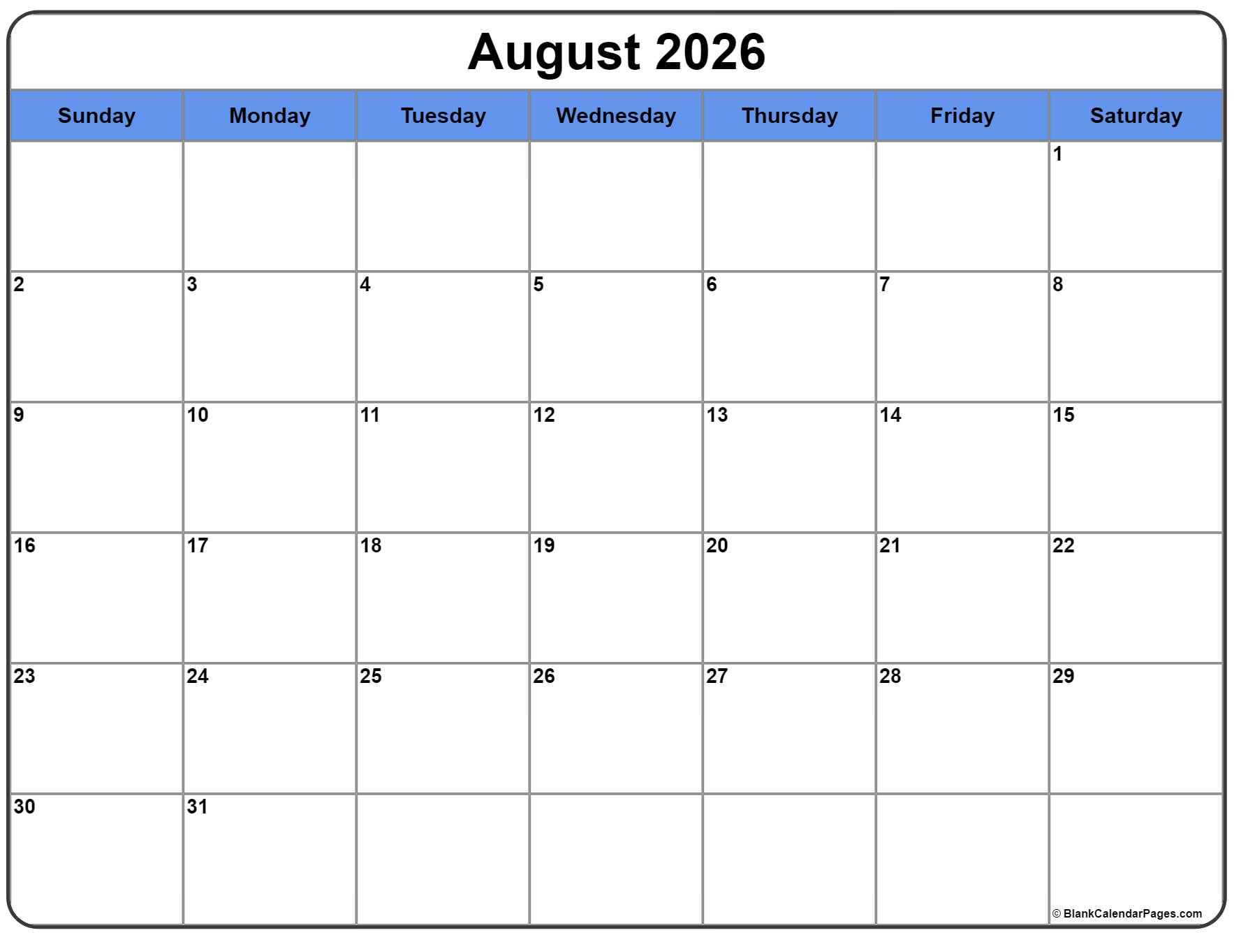 August 22 Calendar Printable Customize And Print