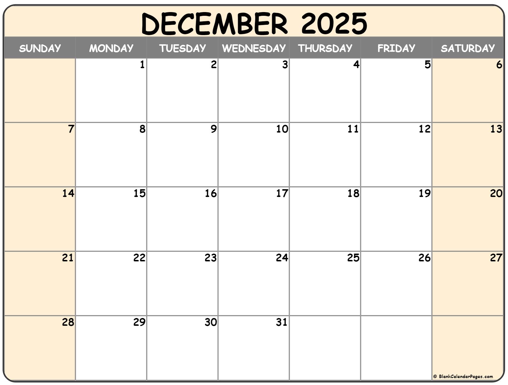 December 2023 Print Free Calendar Riset