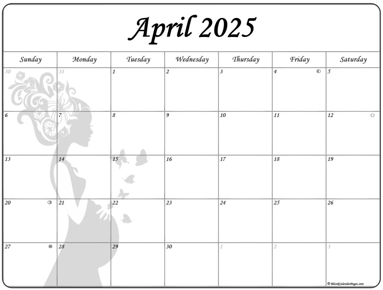 Collection Of April 2023 Photo Calendars With Image Filters
