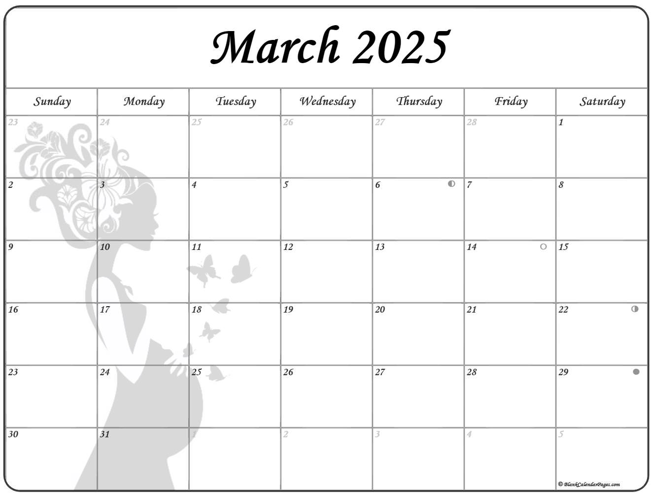 Blank March 2023 Calendar Printable Printable World Holiday