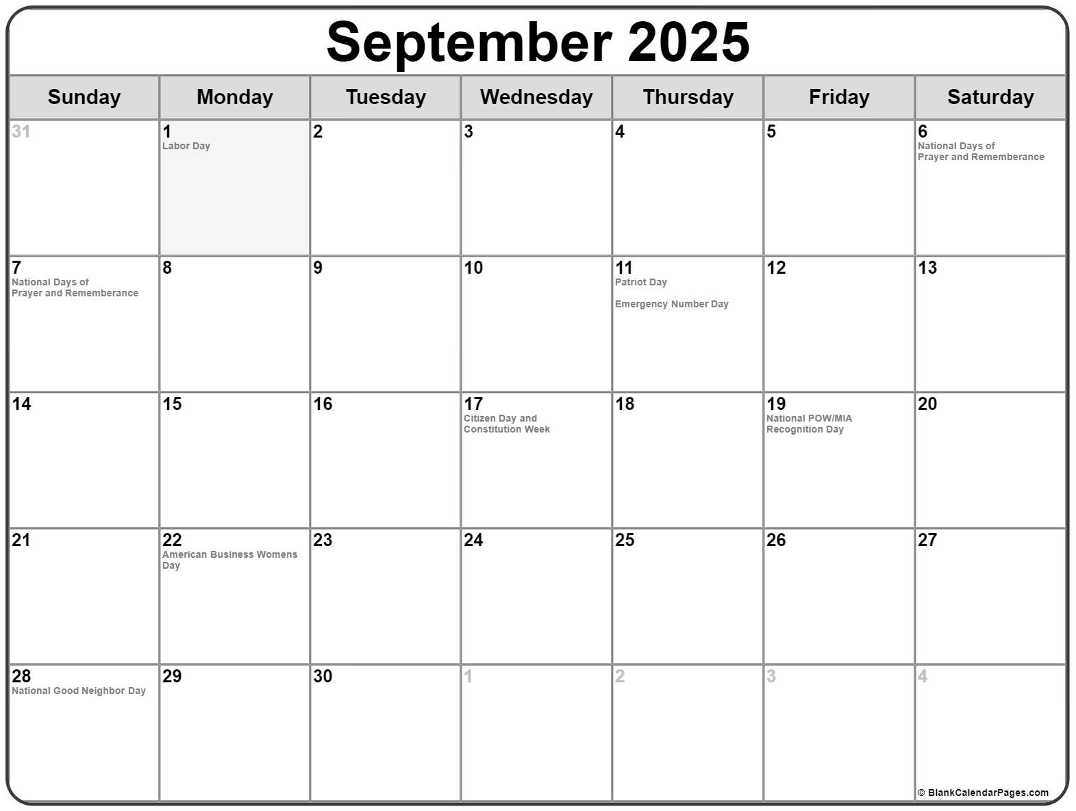 September 2021 Calendar With Holidays Usa Marketing Calendar 2021