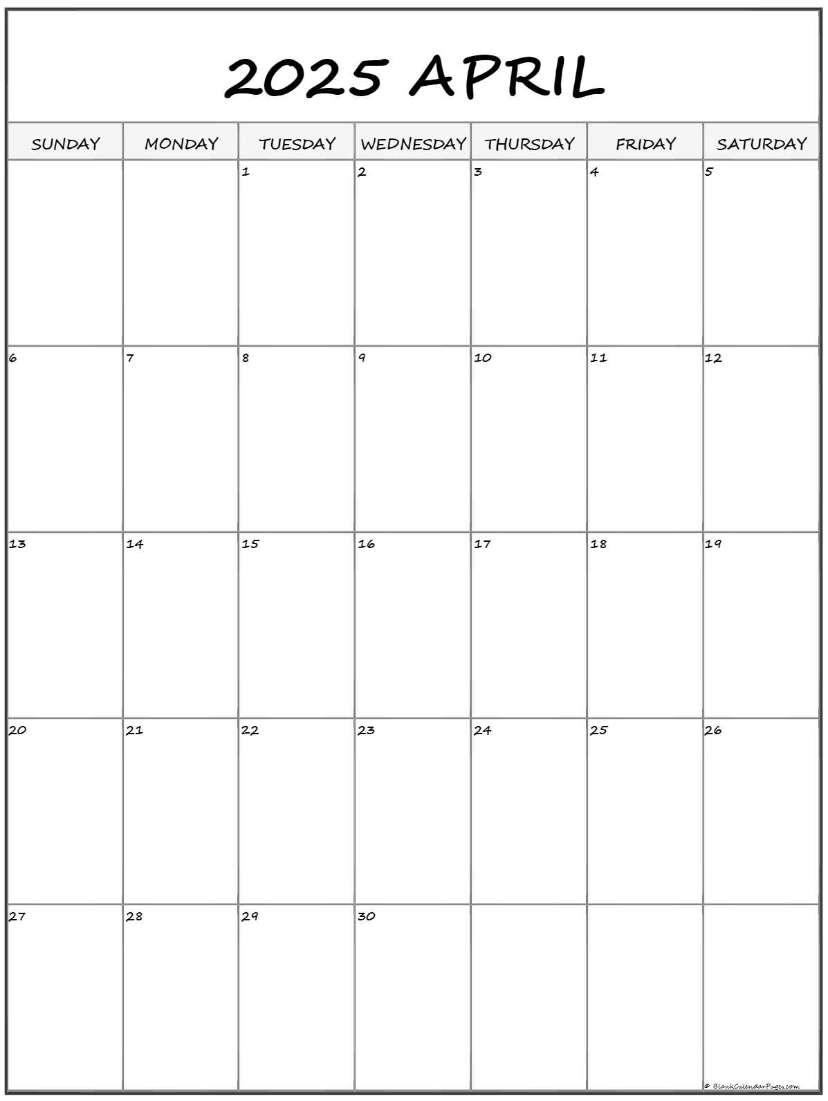 Blank April 2023 Calendar 2023 Calendar Riset