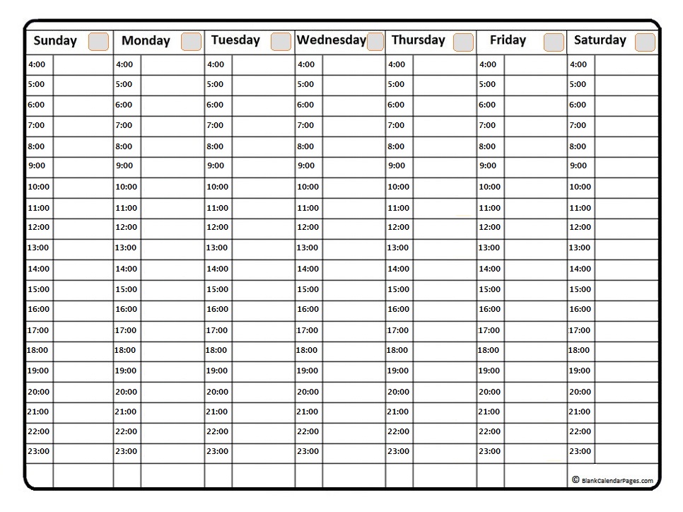 July 2022 Weekly Calendar July 2022 Weekly Calendar Template